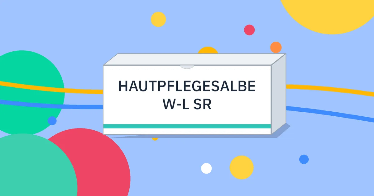 Symbolbild: Packung mit der Aufschrift HAUTPFLEGESALBE W-L SR (PZN 04411846) – Verfügbarkeit und Bezug in Apotheken in Frankfurt am Main