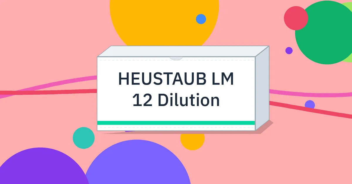Symbolbild: Packung mit der Aufschrift HEUSTAUB LM 12 Dilution (PZN 12888338) – Verfügbarkeit und Bezug in Apotheken in Frankfurt am Main