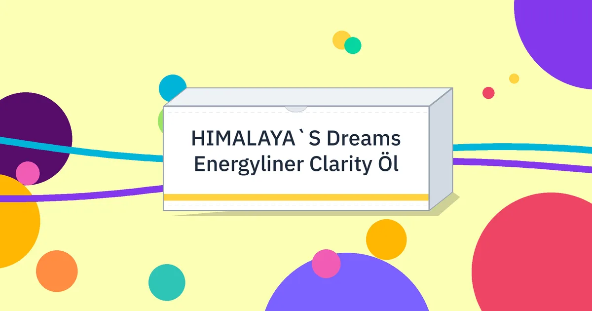 Symbolbild: Packung mit der Aufschrift HIMALAYA`S Dreams Energyliner Clarity Öl (PZN 18204602) – Verfügbarkeit und Bezug in Apotheken in Frankfurt am Main