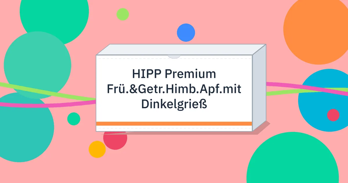 Symbolbild: Packung mit der Aufschrift HIPP Premium Frü.&Getr.Himb.Apf.mit Dinkelgrieß (PZN 18436011) – Verfügbarkeit und Bezug in Apotheken in Frankfurt am Main
