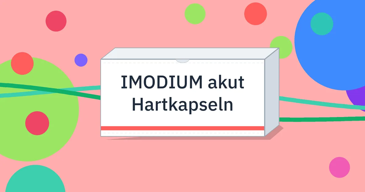 Symbolbild: Packung mit der Aufschrift IMODIUM akut Hartkapseln (PZN 07299261) – Verfügbarkeit und Bezug in Apotheken in Frankfurt am Main