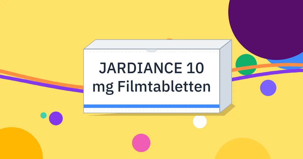 Symbolbild: Packung mit der Aufschrift JARDIANCE 10 mg Filmtabletten (PZN 19825849) – Verfügbarkeit und Bezug in Apotheken in Frankfurt am Main