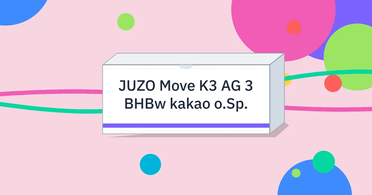 Symbolbild: Packung mit der Aufschrift JUZO Move K3 AG 3 BHBw kakao o.Sp. (PZN 18589789) – Verfügbarkeit und Bezug in Apotheken in Frankfurt am Main