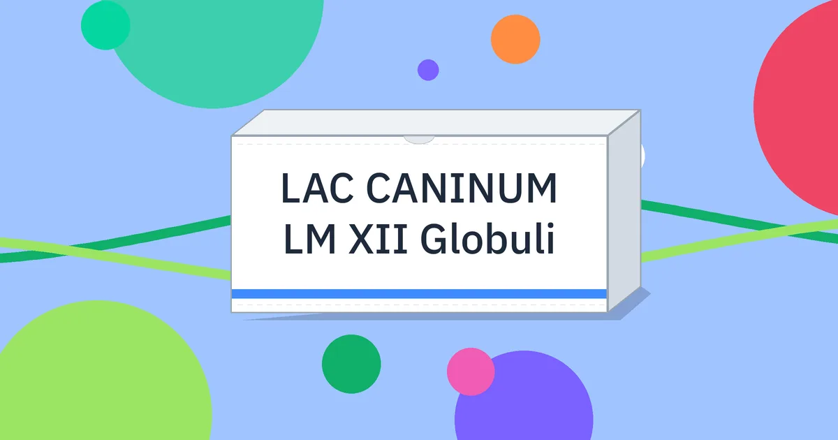 Symbolbild: Packung mit der Aufschrift LAC CANINUM LM XII Globuli (PZN 02678166) – Verfügbarkeit und Bezug in Apotheken in Frankfurt am Main
