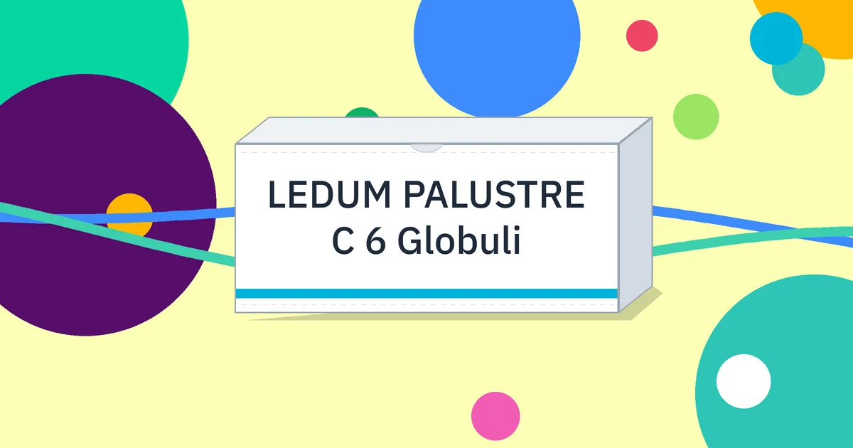 Symbolbild: Packung mit der Aufschrift LEDUM PALUSTRE C 6 Globuli (PZN 16670375) – Verfügbarkeit und Bezug in Apotheken in Frankfurt am Main