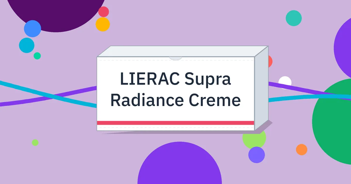 Symbolbild: Packung mit der Aufschrift LIERAC Supra Radiance Creme (PZN 14161741) – Verfügbarkeit und Bezug in Apotheken in Frankfurt am Main