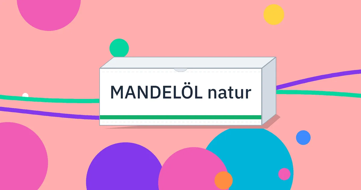 Symbolbild: Packung mit der Aufschrift MANDELÖL natur (PZN 07125118) – Verfügbarkeit und Bezug in Apotheken in Frankfurt am Main