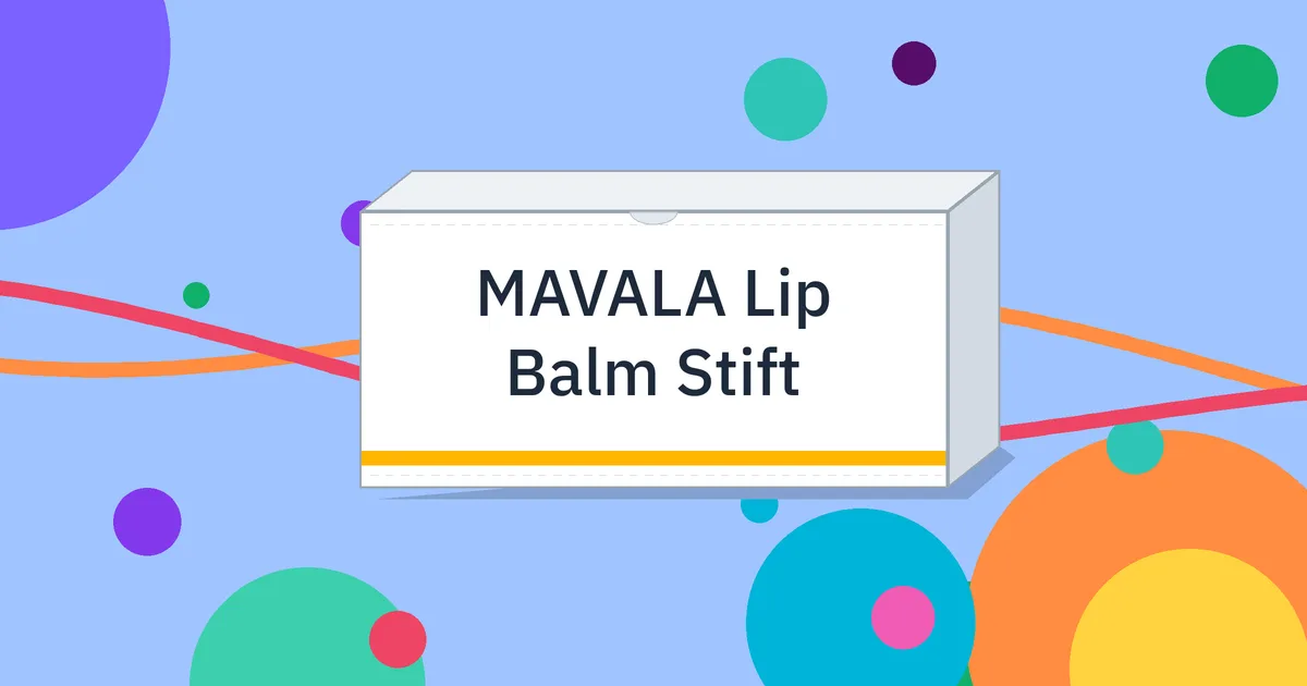 Symbolbild: Packung mit der Aufschrift MAVALA Lip Balm Stift (PZN 20657943) – Verfügbarkeit und Bezug in Apotheken in Frankfurt am Main
