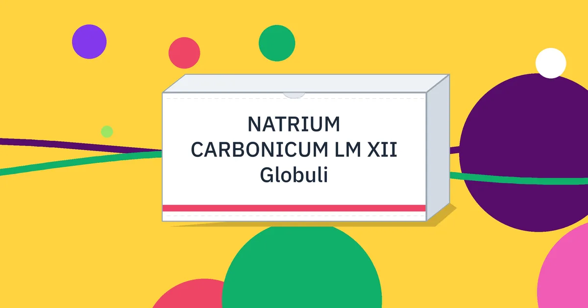 Symbolbild: Packung mit der Aufschrift NATRIUM CARBONICUM LM XII Globuli (PZN 02678462) – Verfügbarkeit und Bezug in Apotheken in Frankfurt am Main