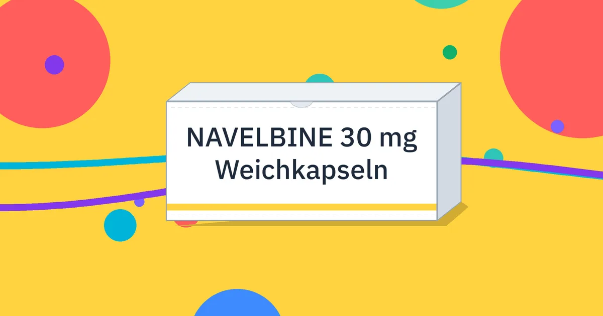 Symbolbild: Packung mit der Aufschrift NAVELBINE 30 mg Weichkapseln (PZN 11668043) – Verfügbarkeit und Bezug in Apotheken in Frankfurt am Main