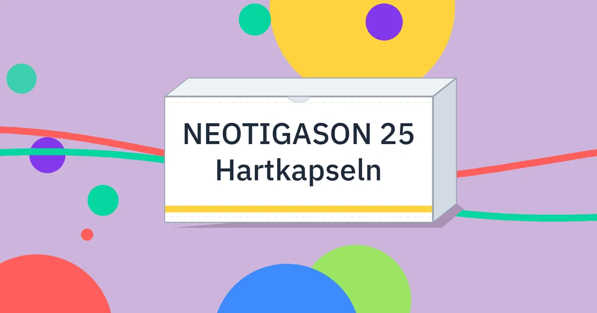 Symbolbild: Packung mit der Aufschrift NEOTIGASON 25 Hartkapseln (PZN 04006904) – Verfügbarkeit und Bezug in Apotheken in Frankfurt am Main