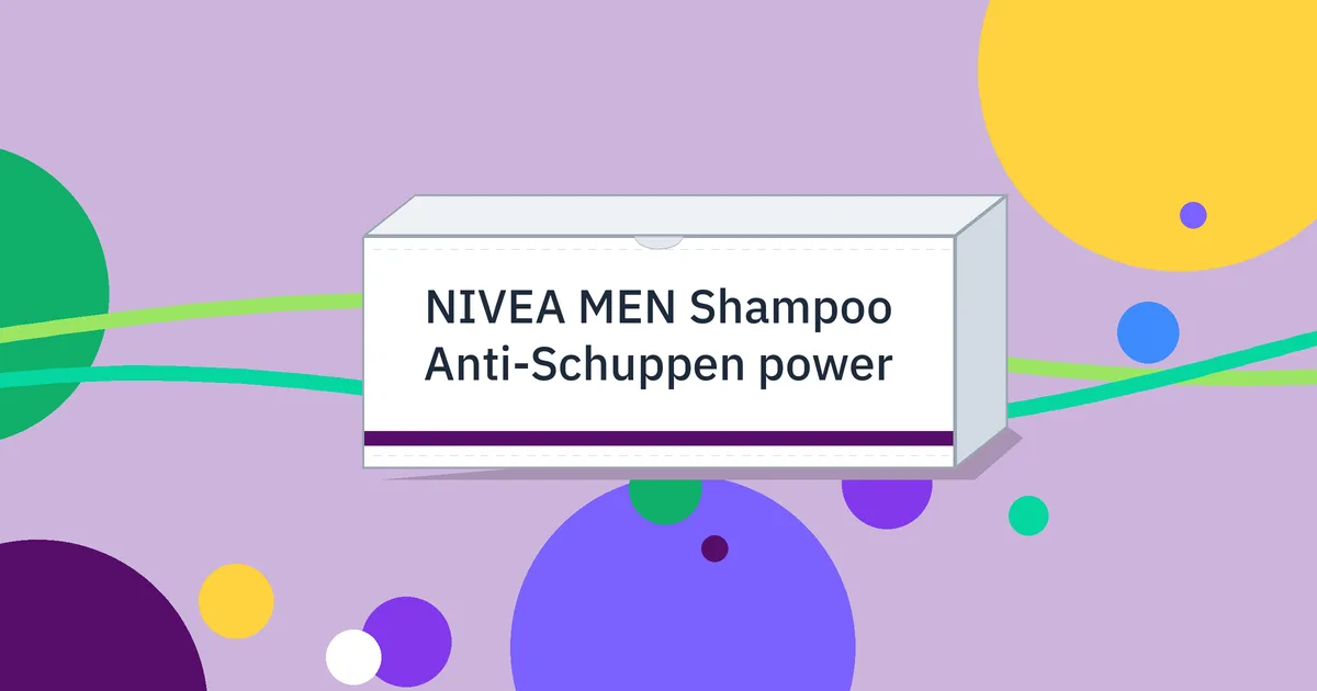 Symbolbild: Packung mit der Aufschrift NIVEA MEN Shampoo Anti-Schuppen power (PZN 11326176) – Verfügbarkeit und Bezug in Apotheken in Frankfurt am Main