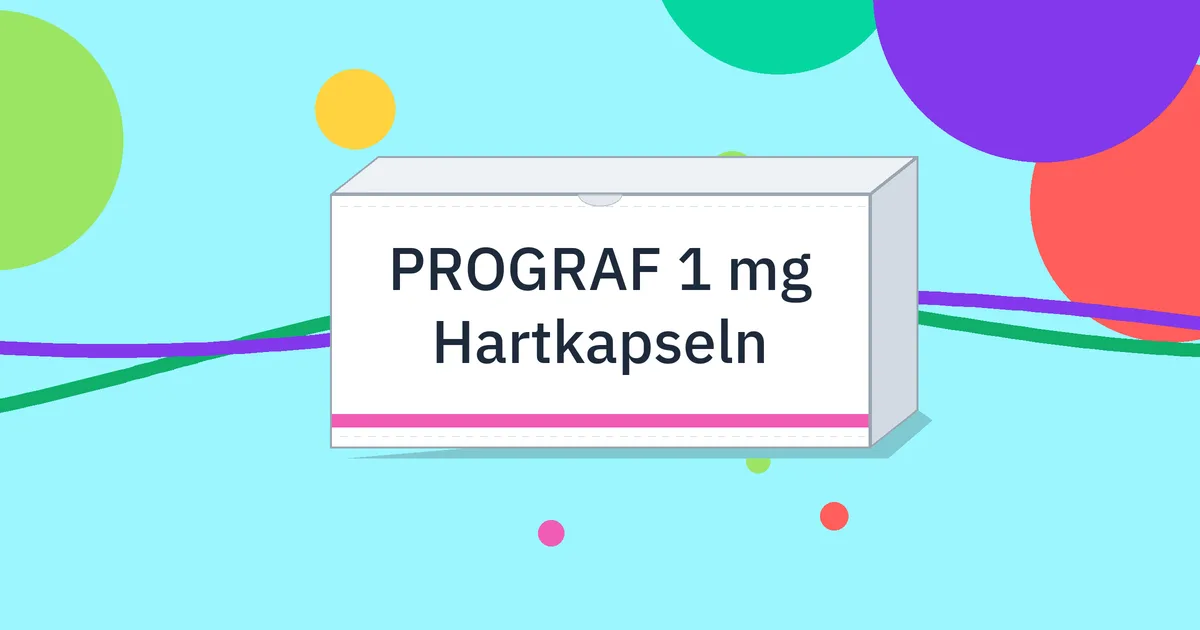 Symbolbild: Packung mit der Aufschrift PROGRAF 1 mg Hartkapseln (PZN 15569361) – Verfügbarkeit und Bezug in Apotheken in Frankfurt am Main