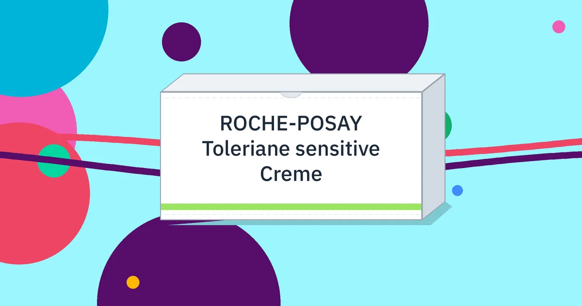 Symbolbild: Packung mit der Aufschrift ROCHE-POSAY Toleriane sensitive Creme (PZN 15293746) – Verfügbarkeit und Bezug in Apotheken in Frankfurt am Main