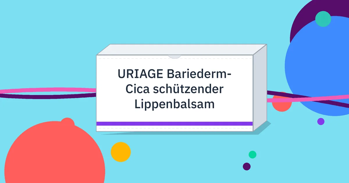 Symbolbild: Packung mit der Aufschrift URIAGE Bariederm-Cica schützender Lippenbalsam (PZN 17181299) – Verfügbarkeit und Bezug in Apotheken in Frankfurt am Main