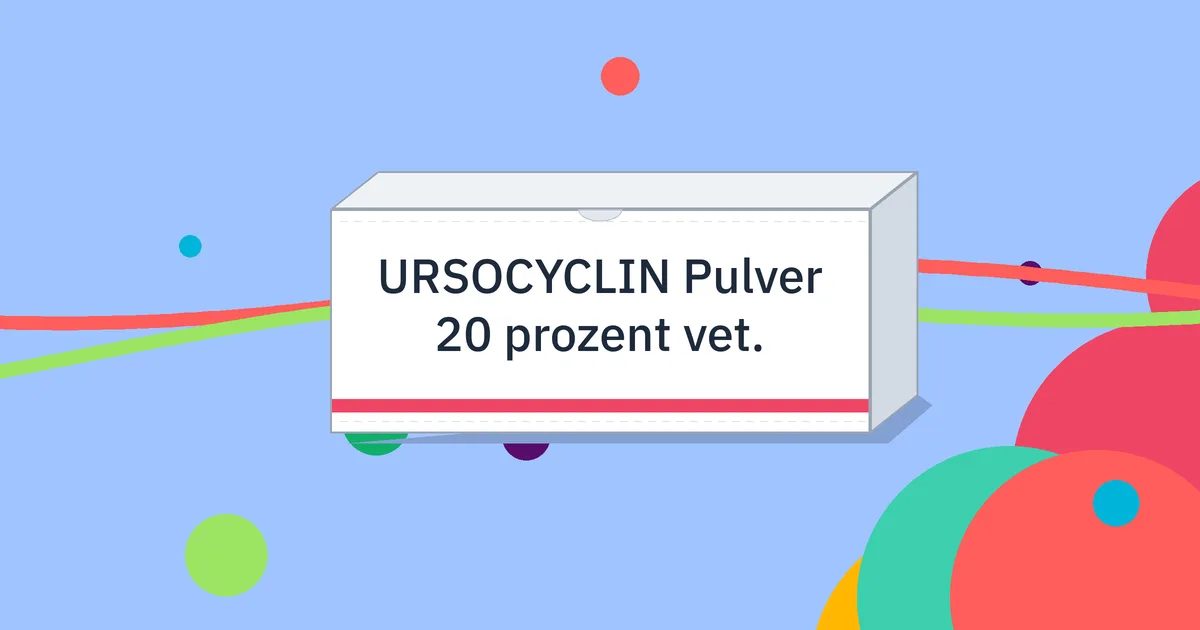 Symbolbild: Packung mit der Aufschrift URSOCYCLIN Pulver 20 prozent vet. (PZN 09932142) – Verfügbarkeit und Bezug in Apotheken in Frankfurt am Main