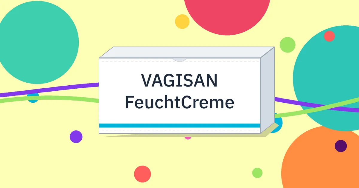Symbolbild: Packung mit der Aufschrift VAGISAN FeuchtCreme (PZN 09739474) – Verfügbarkeit und Bezug in Apotheken in Frankfurt am Main
