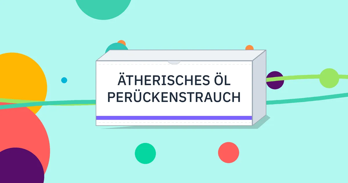 Symbolbild: Packung mit der Aufschrift ÄTHERISCHES ÖL PERÜCKENSTRAUCH (PZN 20026527) – Verfügbarkeit und Bezug in Apotheken in Frankfurt am Main