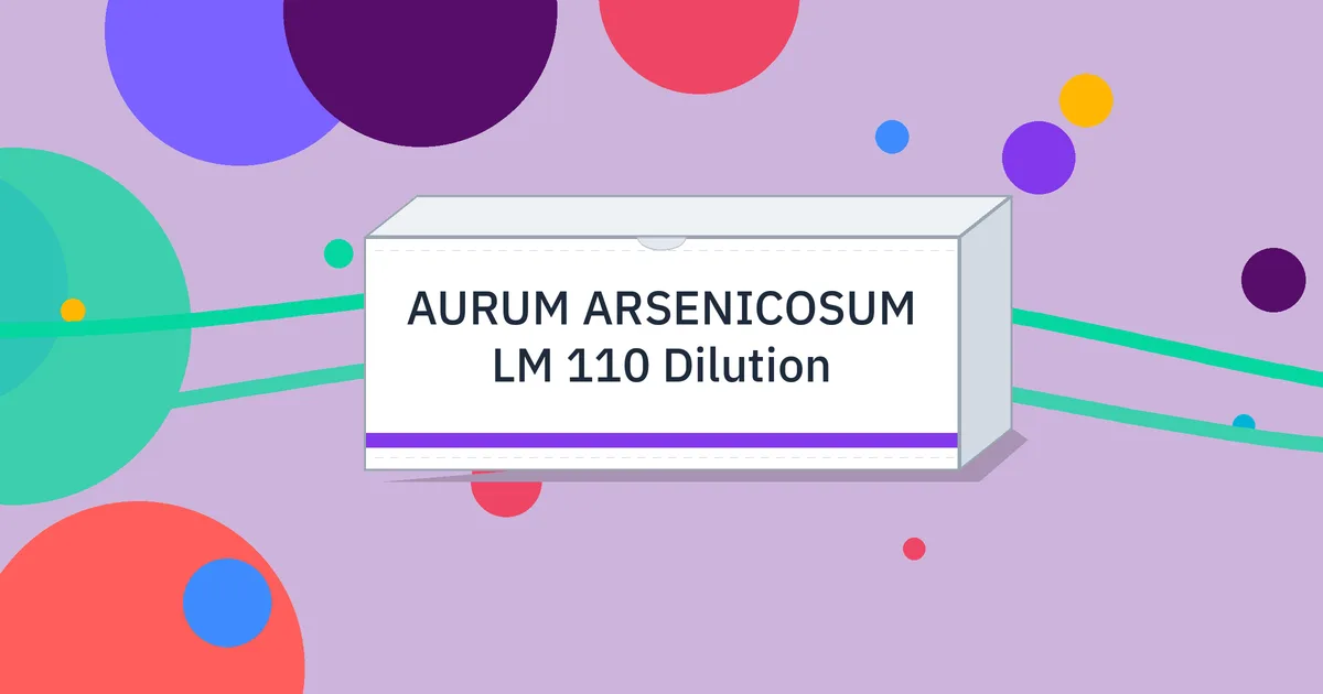 Symbolbild: Packung mit der Aufschrift AURUM ARSENICOSUM LM 110 Dilution (PZN 12783639) – Verfügbarkeit und Bezug in Apotheken in Frankfurt am Main