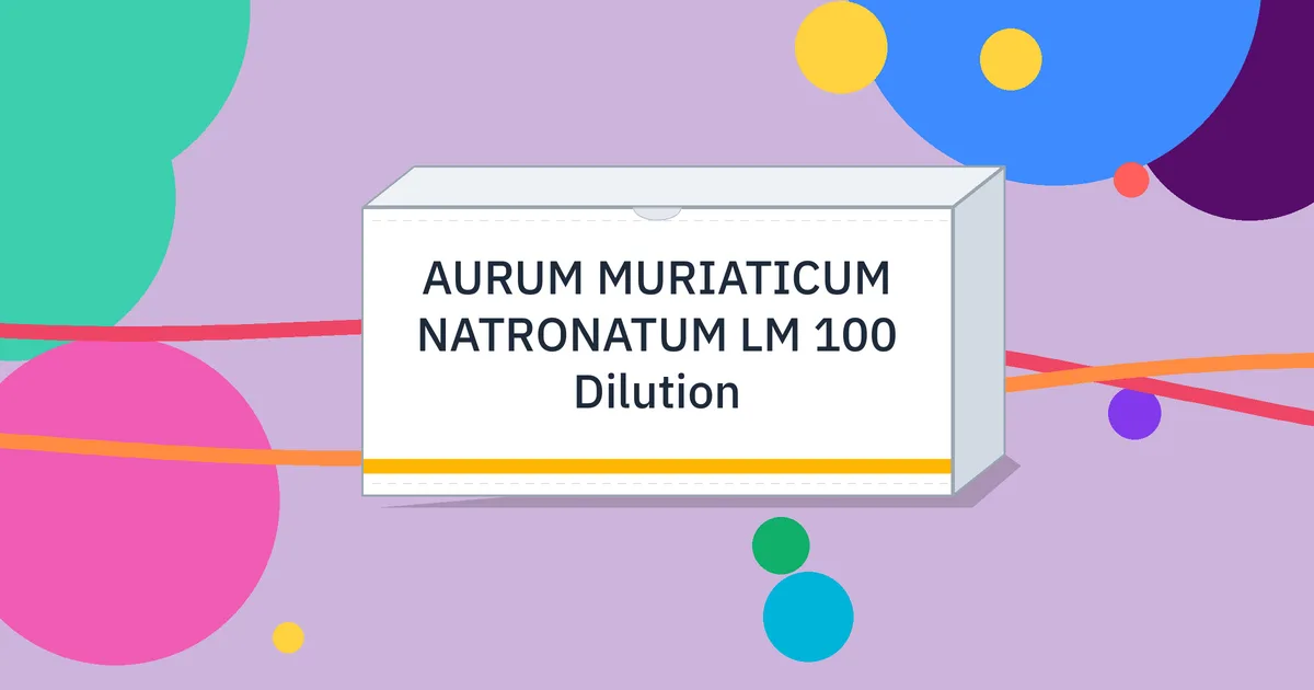 Symbolbild: Packung mit der Aufschrift AURUM MURIATICUM NATRONATUM LM 100 Dilution (PZN 12786164) – Verfügbarkeit und Bezug in Apotheken in Frankfurt am Main