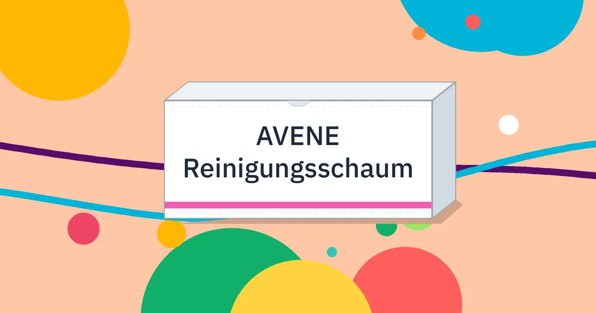 Symbolbild: Packung mit der Aufschrift AVENE Reinigungsschaum (PZN 15863267) – Verfügbarkeit und Bezug in Apotheken in Frankfurt am Main