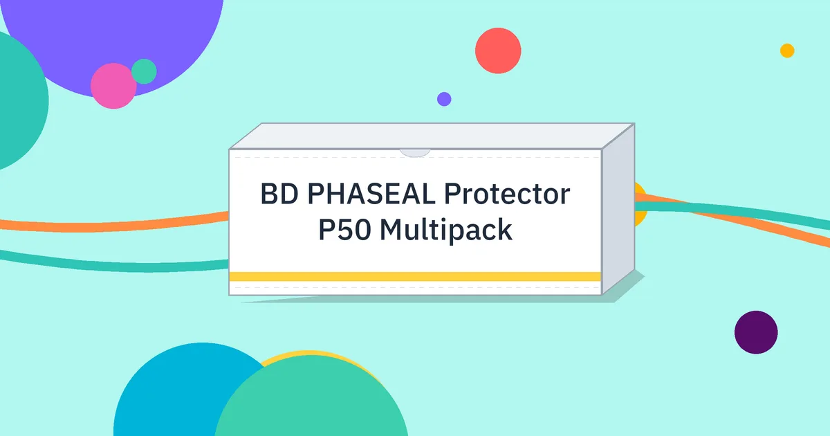 Symbolbild: Packung mit der Aufschrift BD PHASEAL Protector P50 Multipack (PZN 07012928) – Verfügbarkeit und Bezug in Apotheken in Frankfurt am Main