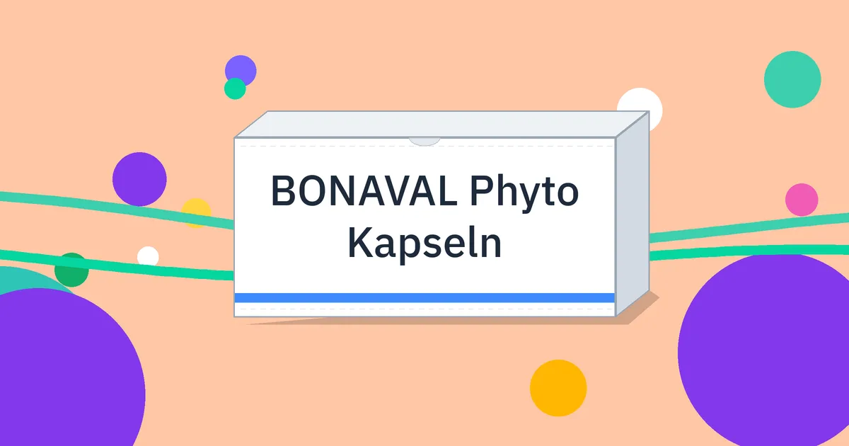 Symbolbild: Packung mit der Aufschrift BONAVAL Phyto Kapseln (PZN 18831871) – Verfügbarkeit und Bezug in Apotheken in Frankfurt am Main