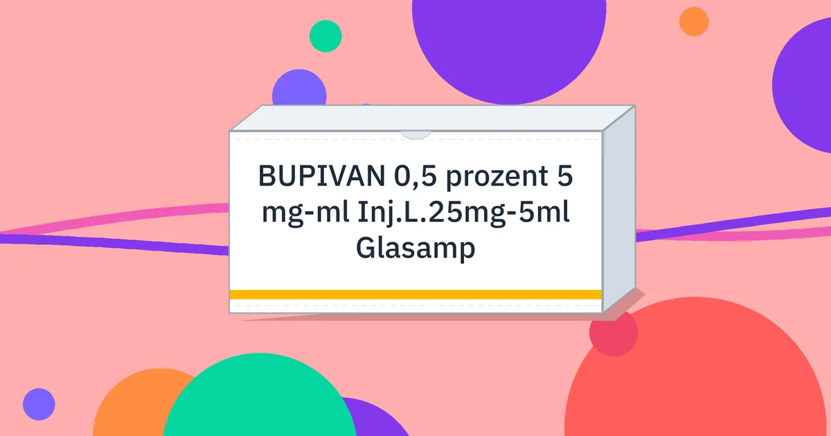Symbolbild: Packung mit der Aufschrift BUPIVAN 0,5 prozent 5 mg-ml Inj.L.25mg-5ml Glasamp (PZN 12675967) – Verfügbarkeit und Bezug in Apotheken in Frankfurt am Main