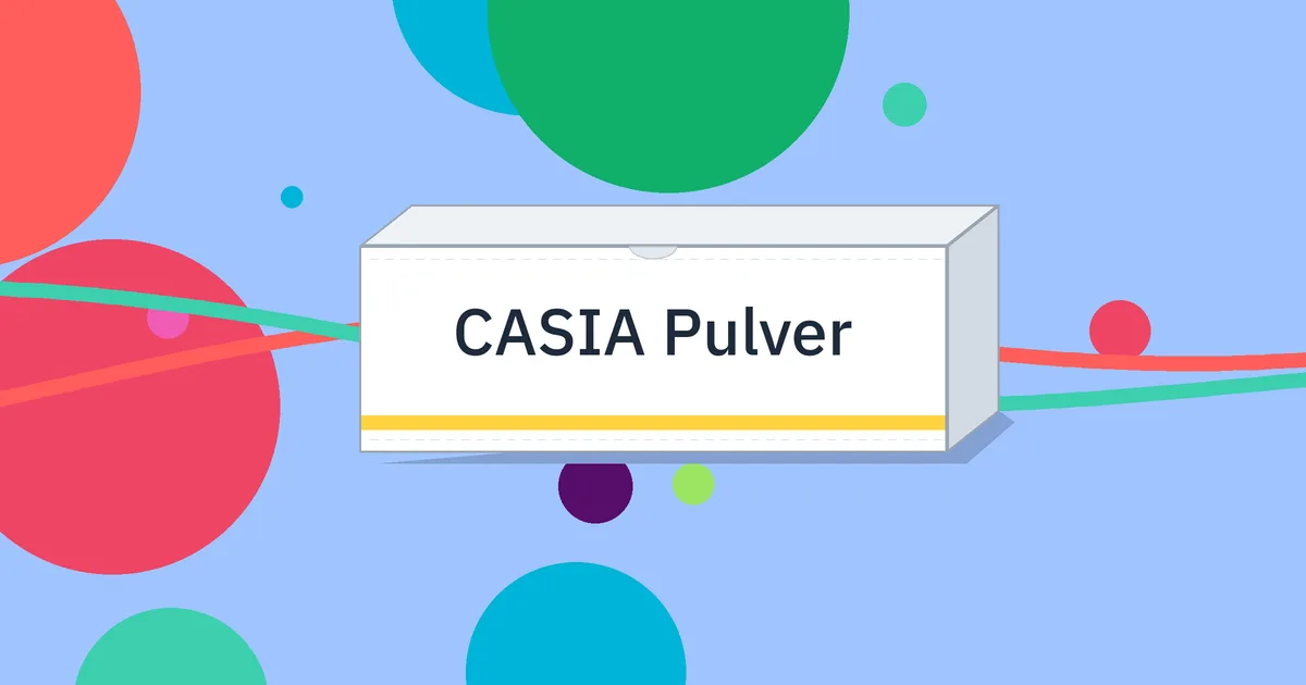 Symbolbild: Packung mit der Aufschrift CASIA Pulver (PZN 17951610) – Verfügbarkeit und Bezug in Apotheken in Frankfurt am Main
