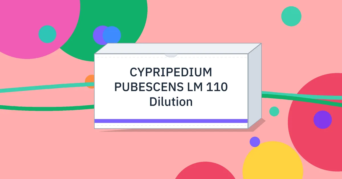 Symbolbild: Packung mit der Aufschrift CYPRIPEDIUM PUBESCENS LM 110 Dilution (PZN 13460364) – Verfügbarkeit und Bezug in Apotheken in Frankfurt am Main
