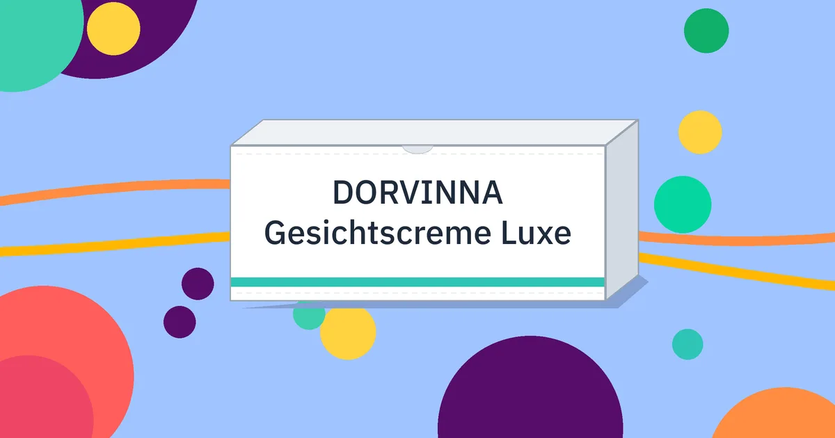 Symbolbild: Packung mit der Aufschrift DORVINNA Gesichtscreme Luxe (PZN 17250362) – Verfügbarkeit und Bezug in Apotheken in Frankfurt am Main