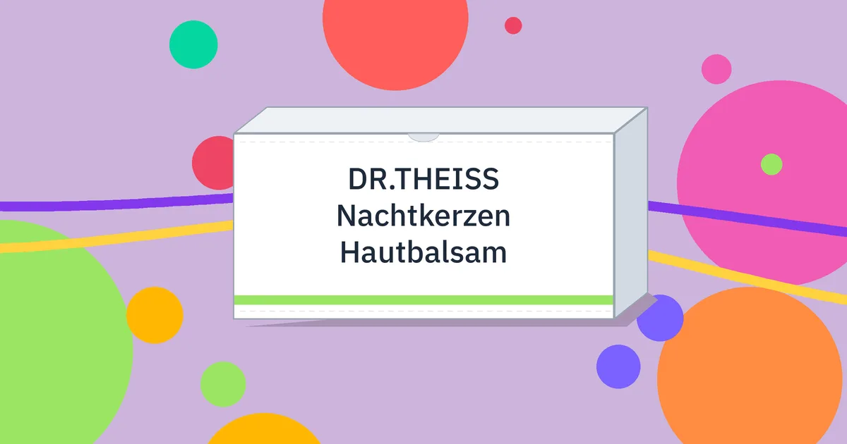 Symbolbild: Packung mit der Aufschrift DR.THEISS Nachtkerzen Hautbalsam (PZN 04814194) – Verfügbarkeit und Bezug in Apotheken in Frankfurt am Main