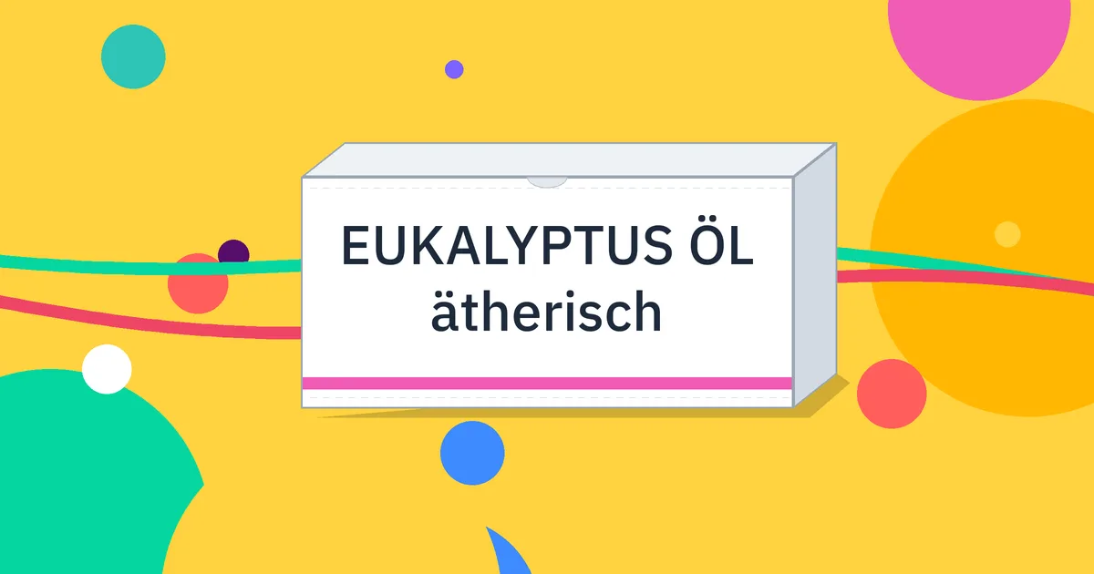 Symbolbild: Packung mit der Aufschrift EUKALYPTUS ÖL ätherisch (PZN 16328056) – Verfügbarkeit und Bezug in Apotheken in Frankfurt am Main