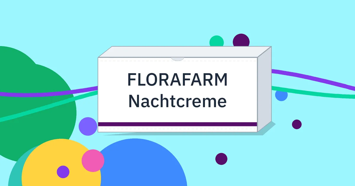 Symbolbild: Packung mit der Aufschrift FLORAFARM Nachtcreme (PZN 00968121) – Verfügbarkeit und Bezug in Apotheken in Frankfurt am Main