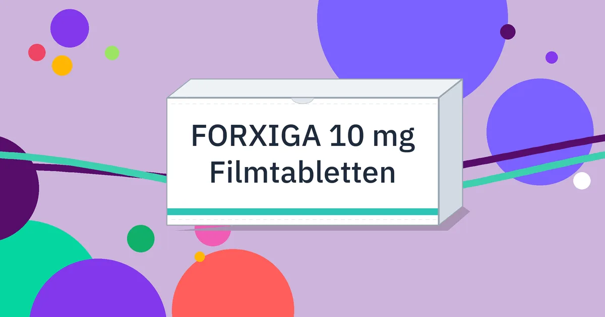 Symbolbild: Packung mit der Aufschrift FORXIGA 10 mg Filmtabletten (PZN 18262226) – Verfügbarkeit und Bezug in Apotheken in Frankfurt am Main