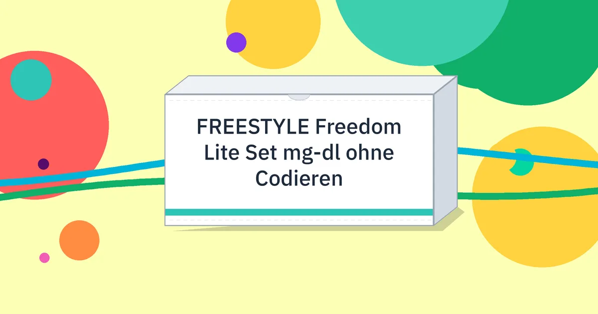 Symbolbild: Packung mit der Aufschrift FREESTYLE Freedom Lite Set mg-dl ohne Codieren (PZN 05703284) – Verfügbarkeit und Bezug in Apotheken in Frankfurt am Main