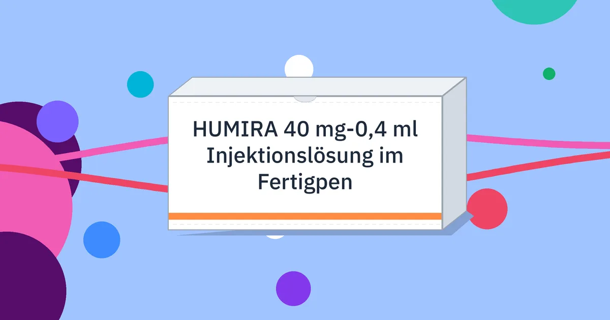 Symbolbild: Packung mit der Aufschrift HUMIRA 40 mg-0,4 ml Injektionslösung im Fertigpen (PZN 12529912) – Verfügbarkeit und Bezug in Apotheken in Frankfurt am Main