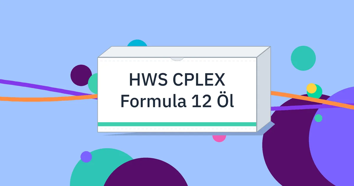 Symbolbild: Packung mit der Aufschrift HWS CPLEX Formula 12 Öl (PZN 04459451) – Verfügbarkeit und Bezug in Apotheken in Frankfurt am Main