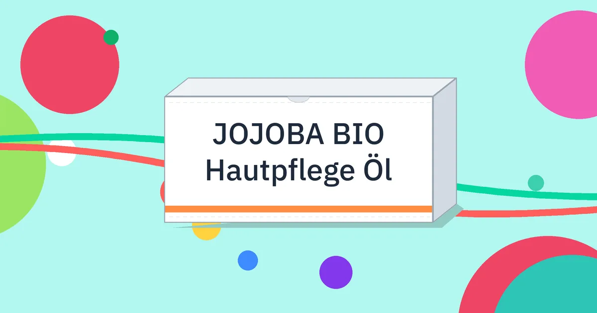 Symbolbild: Packung mit der Aufschrift JOJOBA BIO Hautpflege Öl (PZN 11278193) – Verfügbarkeit und Bezug in Apotheken in Frankfurt am Main