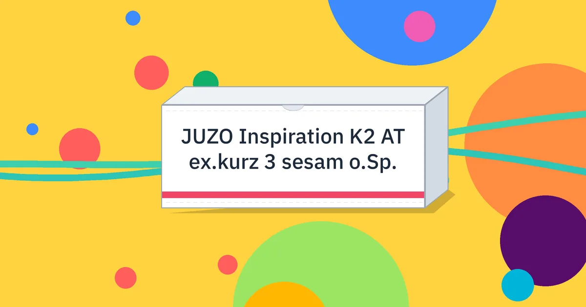 Symbolbild: Packung mit der Aufschrift JUZO Inspiration K2 AT ex.kurz 3 sesam o.Sp. (PZN 14932150) – Verfügbarkeit und Bezug in Apotheken in Frankfurt am Main