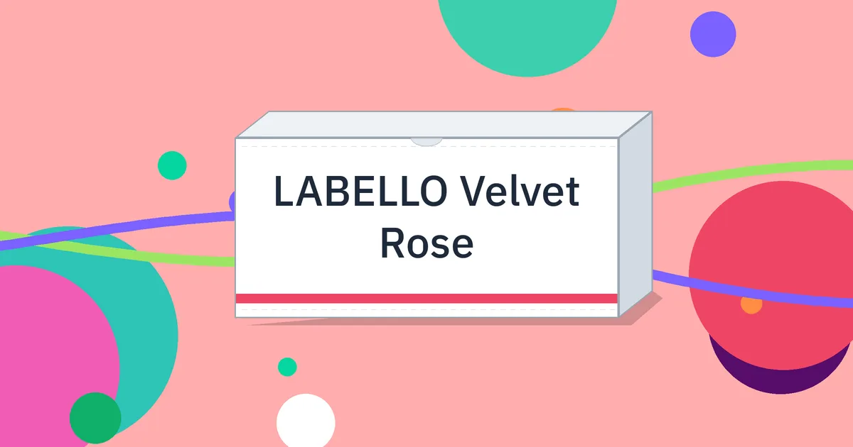 Symbolbild: Packung mit der Aufschrift LABELLO Velvet Rose (PZN 17625773) – Verfügbarkeit und Bezug in Apotheken in Frankfurt am Main