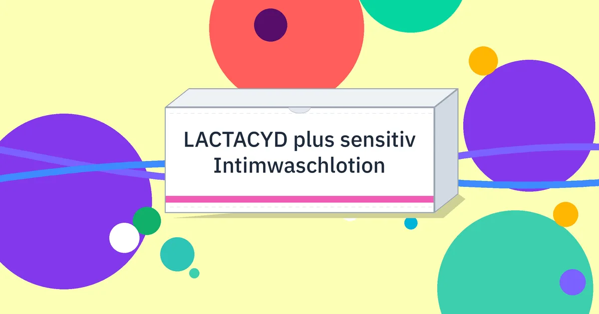 Symbolbild: Packung mit der Aufschrift LACTACYD plus sensitiv Intimwaschlotion (PZN 19395550) – Verfügbarkeit und Bezug in Apotheken in Frankfurt am Main