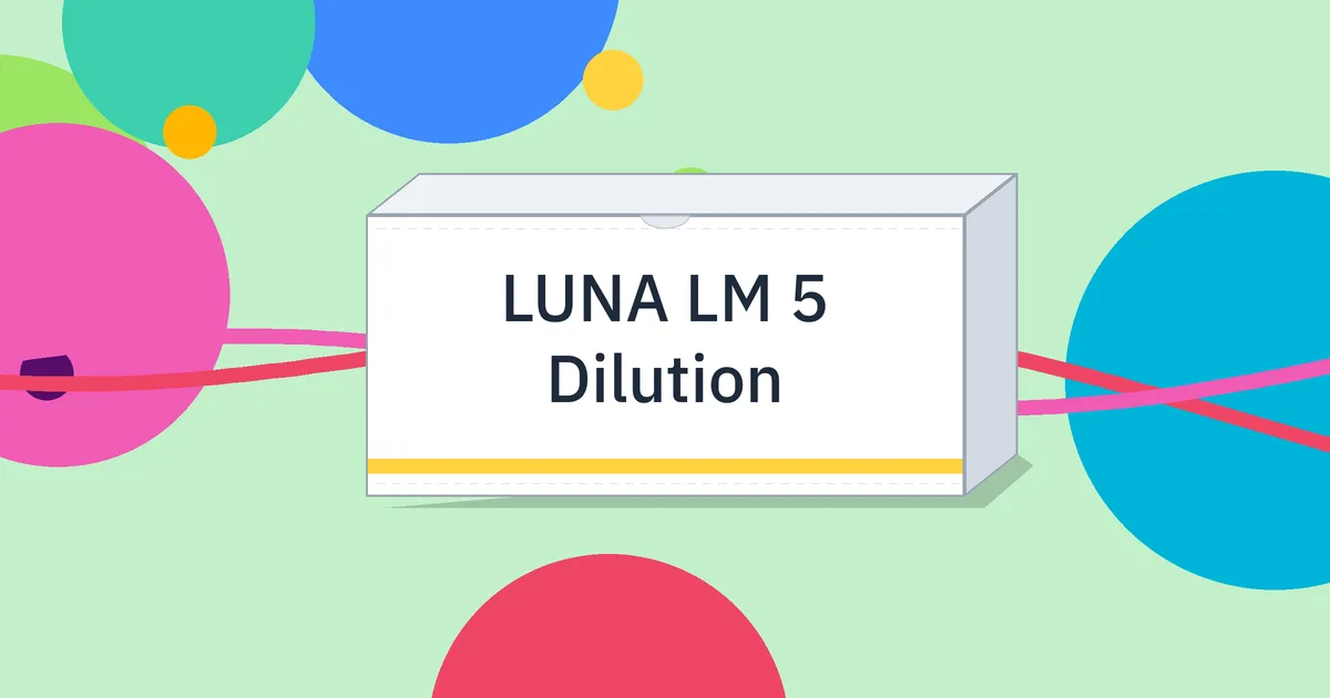Symbolbild: Packung mit der Aufschrift LUNA LM 5 Dilution (PZN 12933783) – Verfügbarkeit und Bezug in Apotheken in Frankfurt am Main