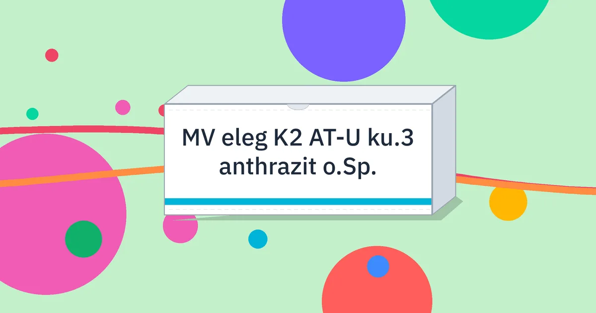 Symbolbild: Packung mit der Aufschrift MV eleg K2 AT-U ku.3 anthrazit o.Sp. (PZN 00643494) – Verfügbarkeit und Bezug in Apotheken in Frankfurt am Main