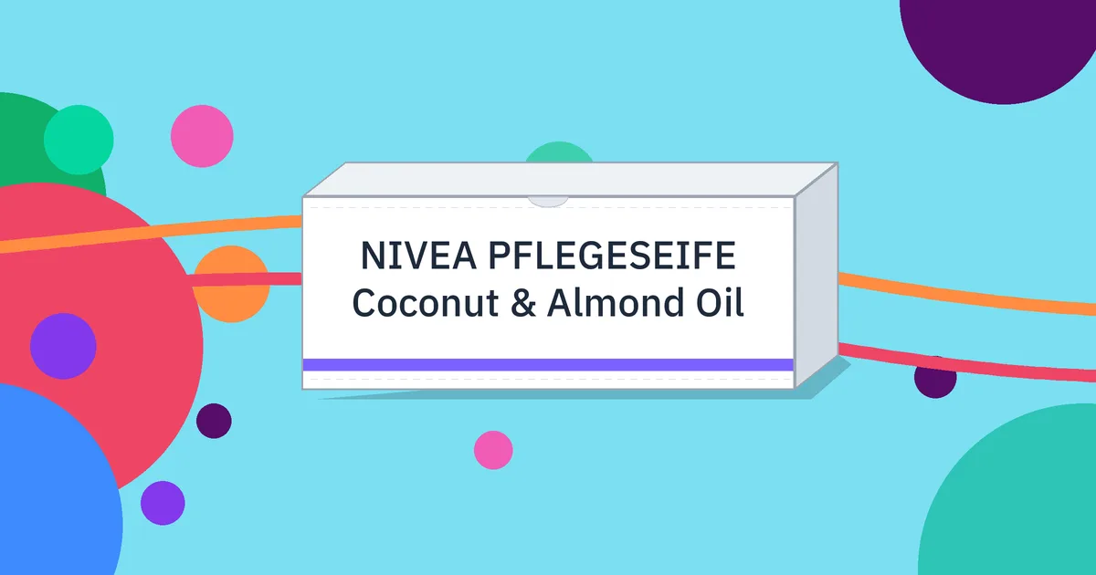 Symbolbild: Packung mit der Aufschrift NIVEA PFLEGESEIFE Coconut & Almond Oil (PZN 15460428) – Verfügbarkeit und Bezug in Apotheken in Frankfurt am Main