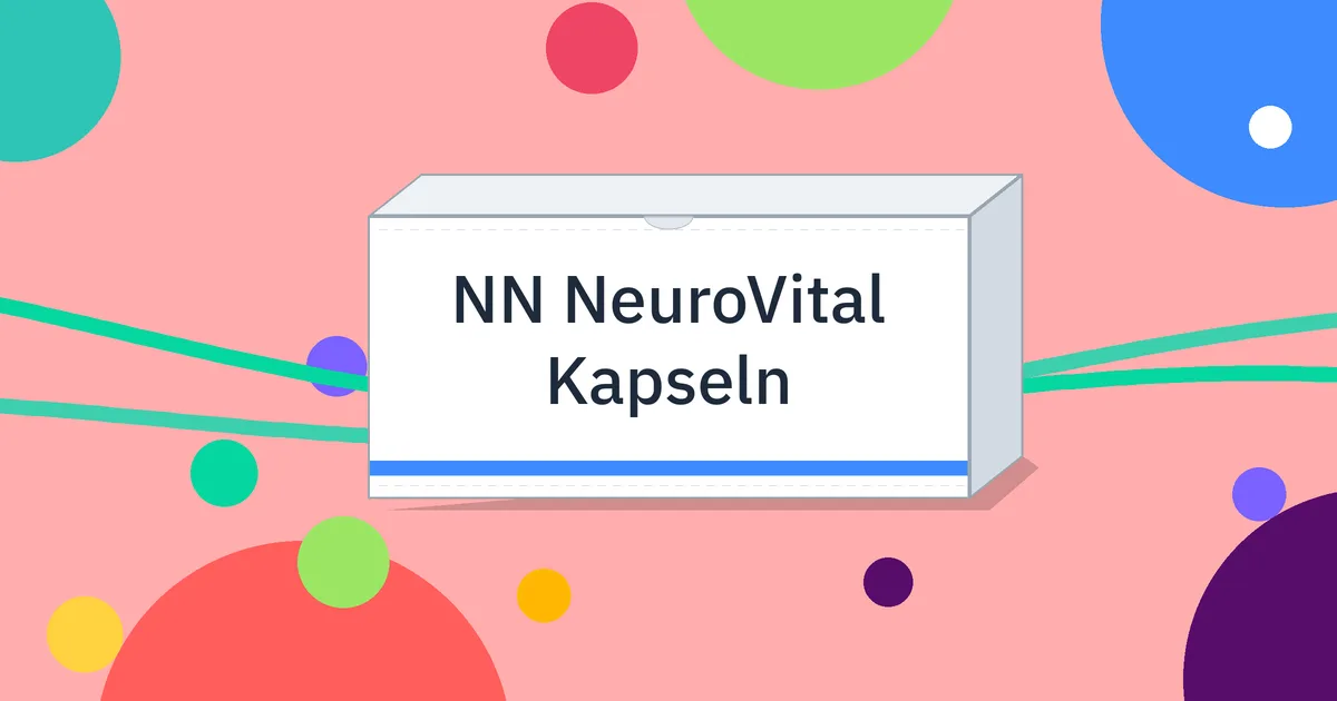 Symbolbild: Packung mit der Aufschrift NN NeuroVital Kapseln (PZN 15321649) – Verfügbarkeit und Bezug in Apotheken in Frankfurt am Main