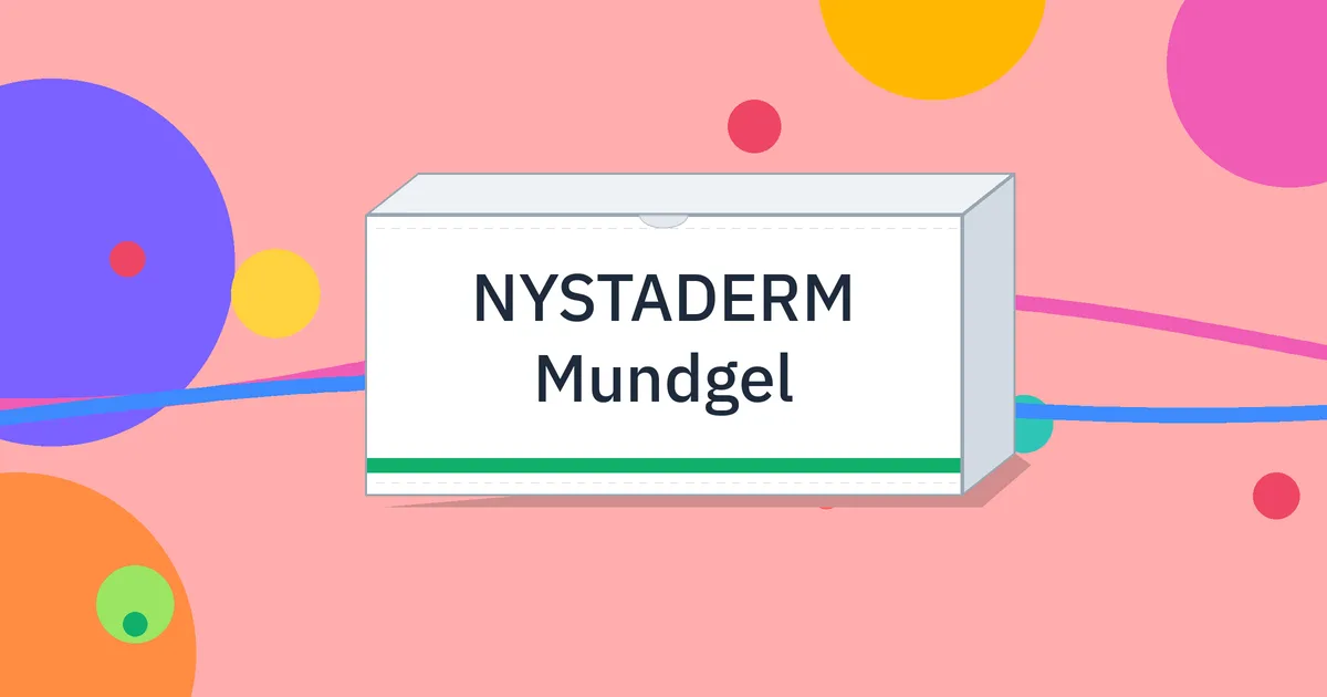 Symbolbild: Packung mit der Aufschrift NYSTADERM Mundgel (PZN 03560917) – Verfügbarkeit und Bezug in Apotheken in Frankfurt am Main