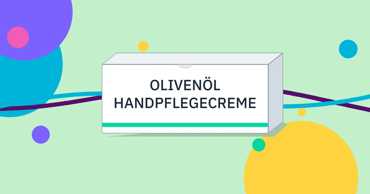 Symbolbild: Packung mit der Aufschrift OLIVENÖL HANDPFLEGECREME (PZN 01373358) – Verfügbarkeit und Bezug in Apotheken in Frankfurt am Main
