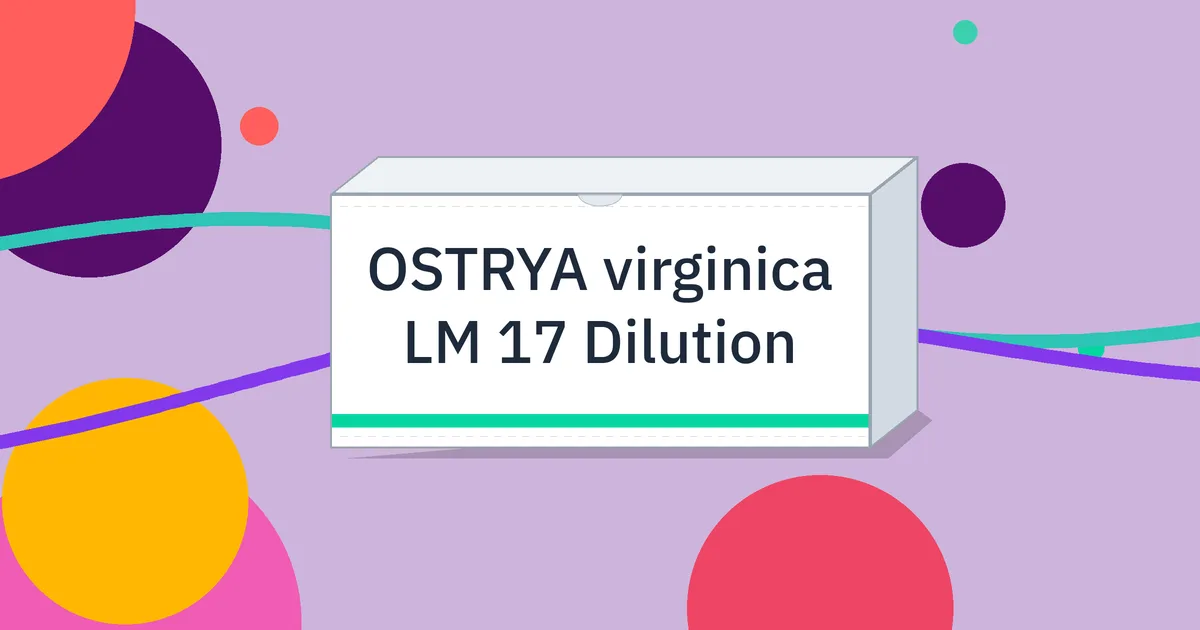 Symbolbild: Packung mit der Aufschrift OSTRYA virginica LM 17 Dilution (PZN 13628533) – Verfügbarkeit und Bezug in Apotheken in Frankfurt am Main