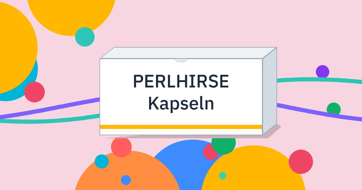 Symbolbild: Packung mit der Aufschrift PERLHIRSE Kapseln (PZN 00208597) – Verfügbarkeit und Bezug in Apotheken in Frankfurt am Main